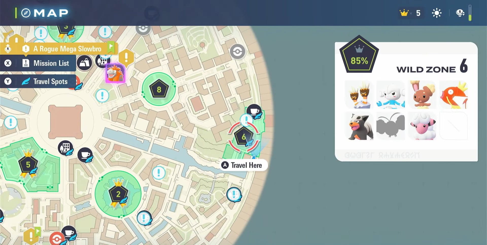 Hogyan lehet több vad zónát kinyitni a Pokemon ZA-ban - Nörttien aika