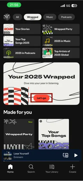 Kuinka käyttää Spotify Wrapped 2025 -ohjelmaa (ensimmäisen rullauksen ...